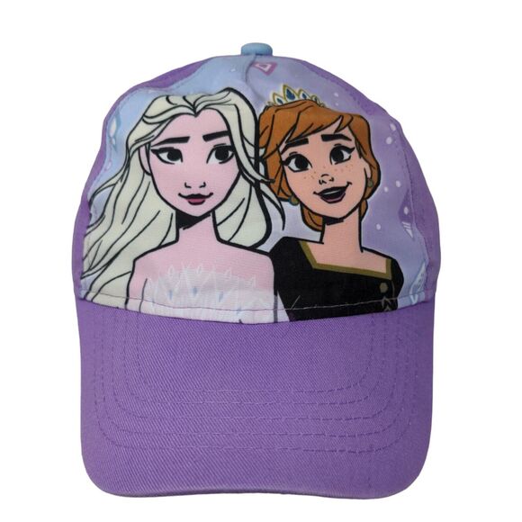 Disney | Accessories | Disney Frozen Ii Girls Snapback Hat Purple Size ...